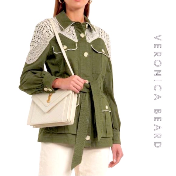 Veronica Beard | Jackets & Coats | Nwt Veronica Beard Vanna Woven ...
